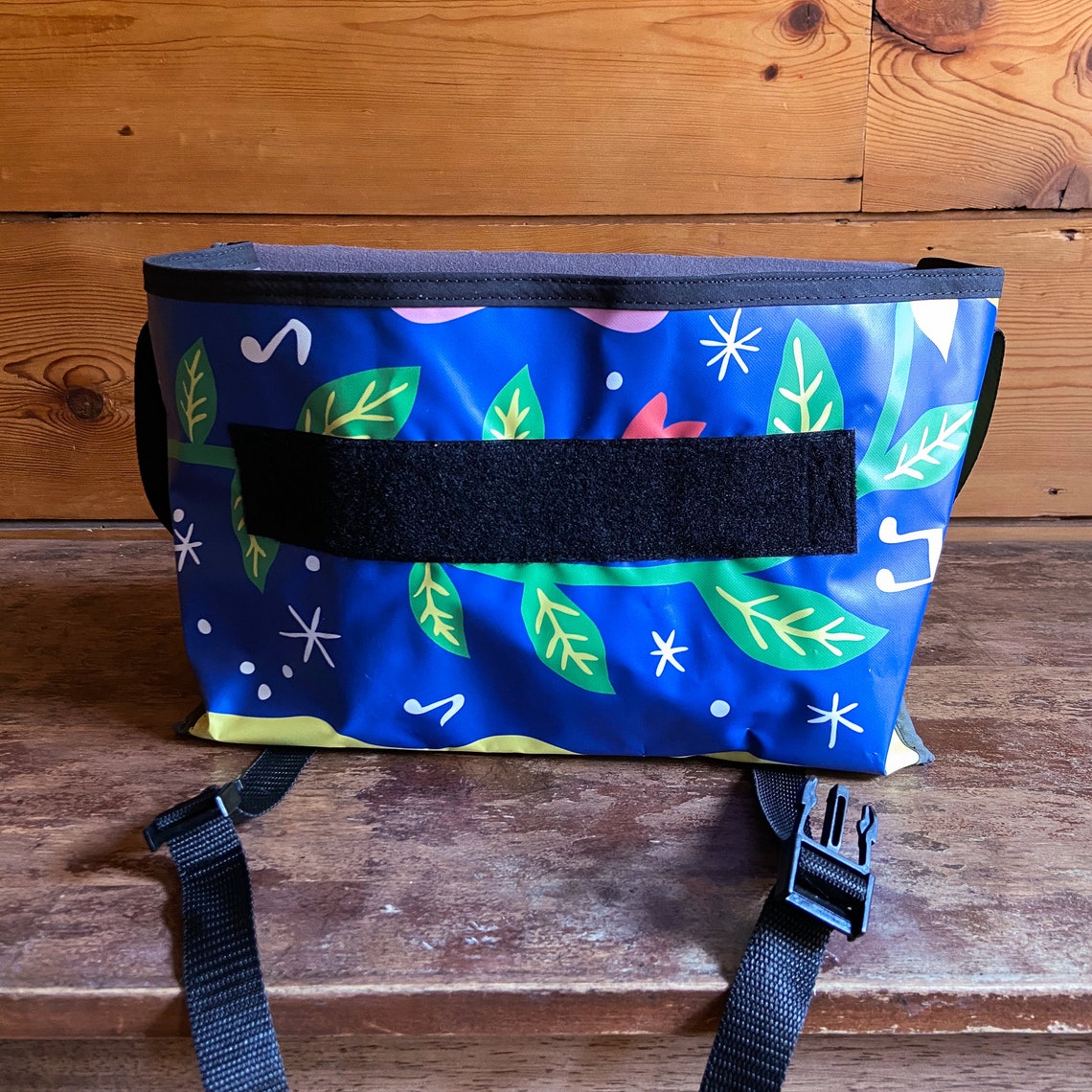 Recycled Vinyl Messenger Bag - Etsy