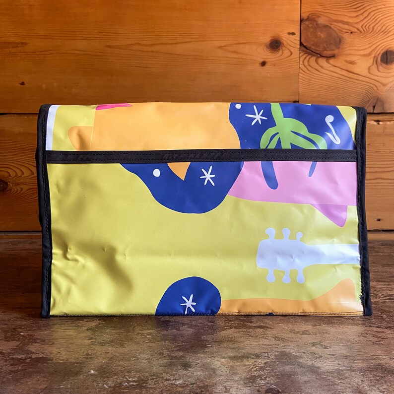 Recycled Vinyl Messenger Bag - Etsy