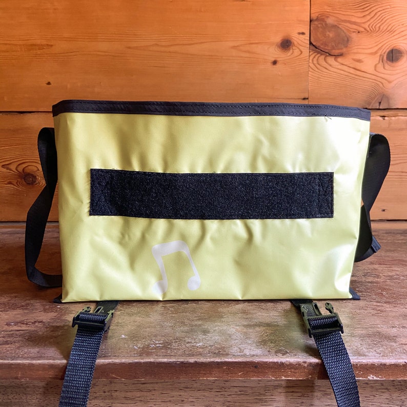 Recycled Vinyl Messenger Bag - Etsy