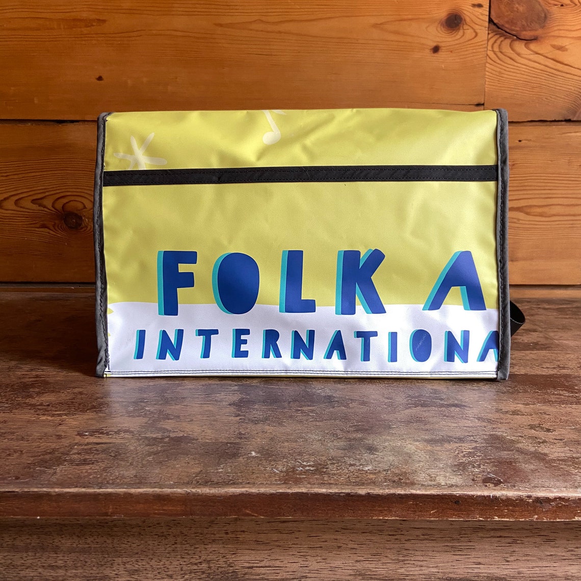 Recycled Vinyl Messenger Bag - Etsy