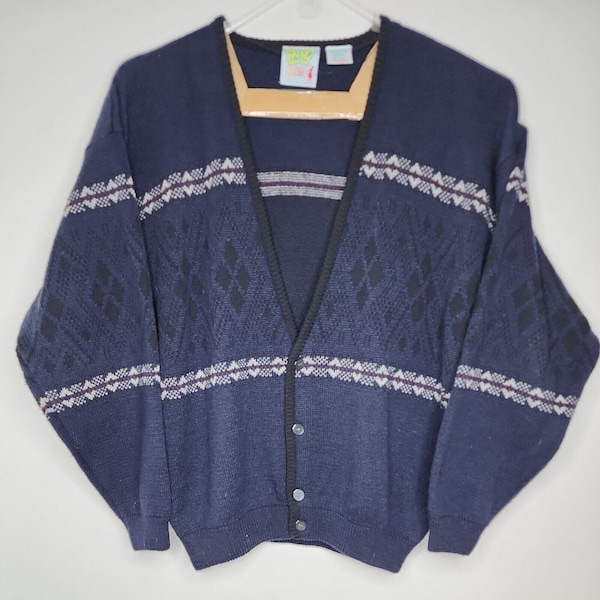 Blue Aztec Cardigan - Etsy