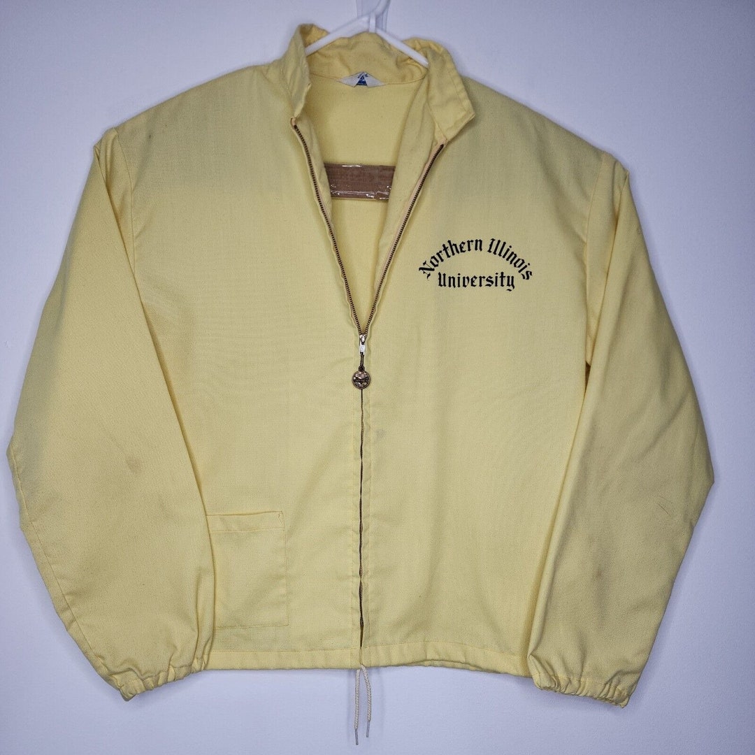 Vintage 70s Artex Northern Illinois University Work Mechanic Rockabilly ...