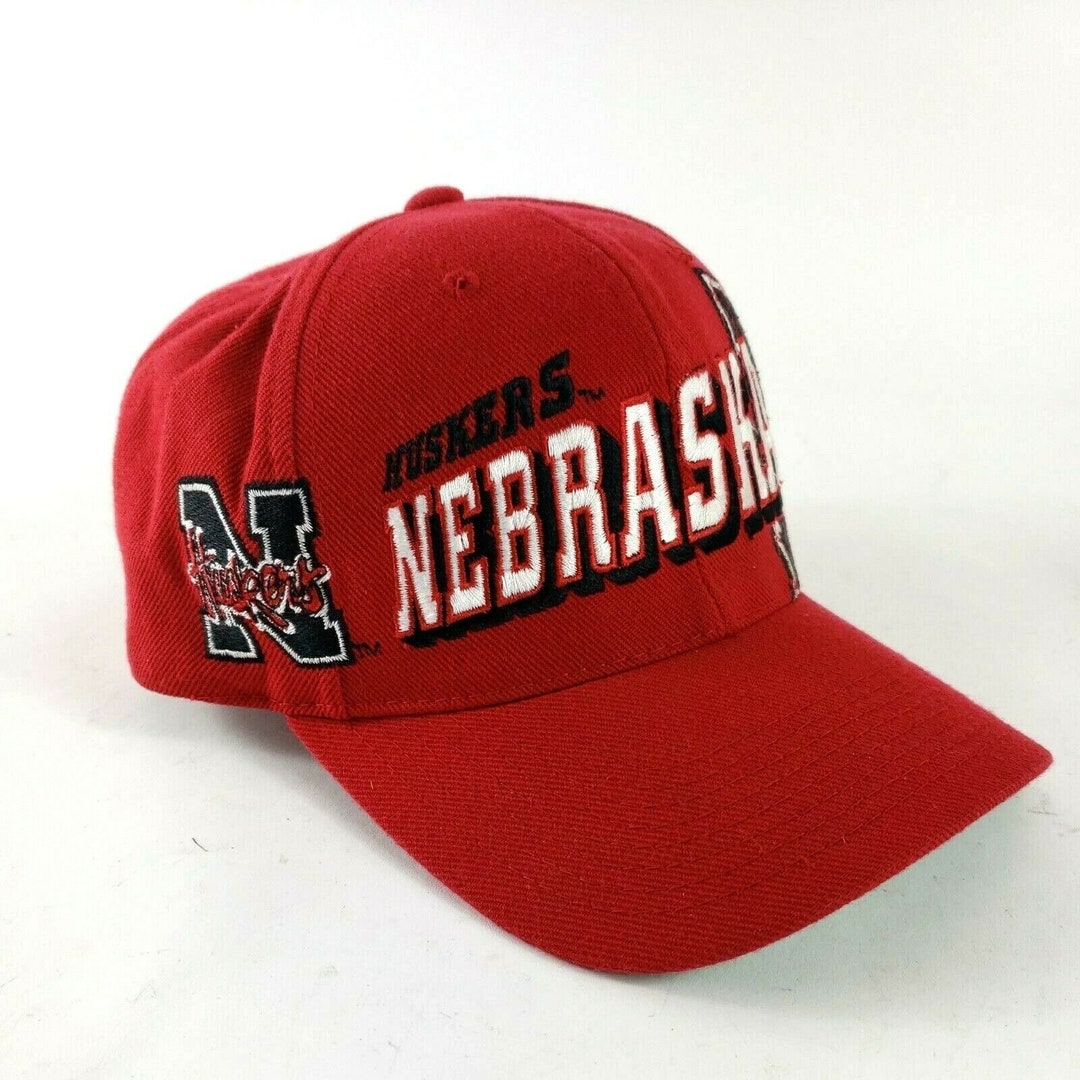 Vintage Nebraska Cornhuskers Hat Snapback Team Logo Shadow Sports ...
