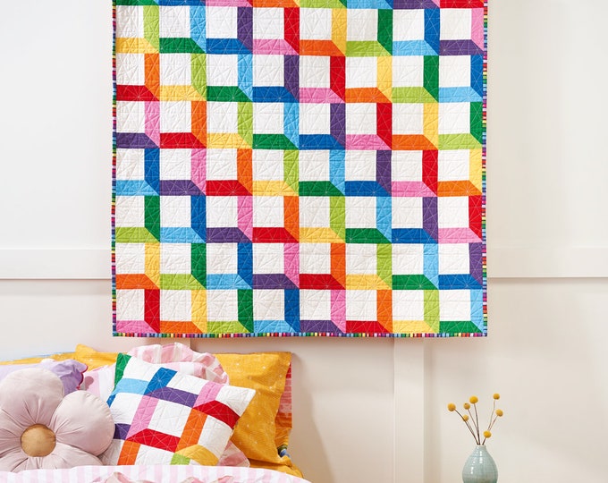 Linework Quilt Digital Pattern - Etsy