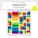 Rainbow Fields Quilt | Digital Pattern - Etsy