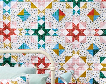 Linework Quilt Digital Pattern - Etsy