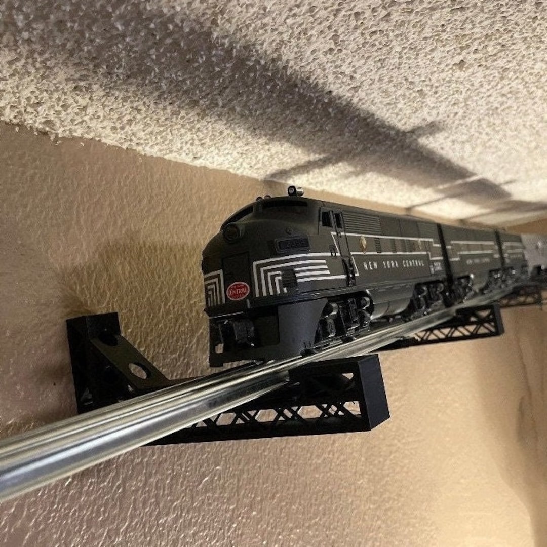 G, O, S, Ho, Wall Mount Room Kit for Train Track, Fits 10ft X 10ft ...