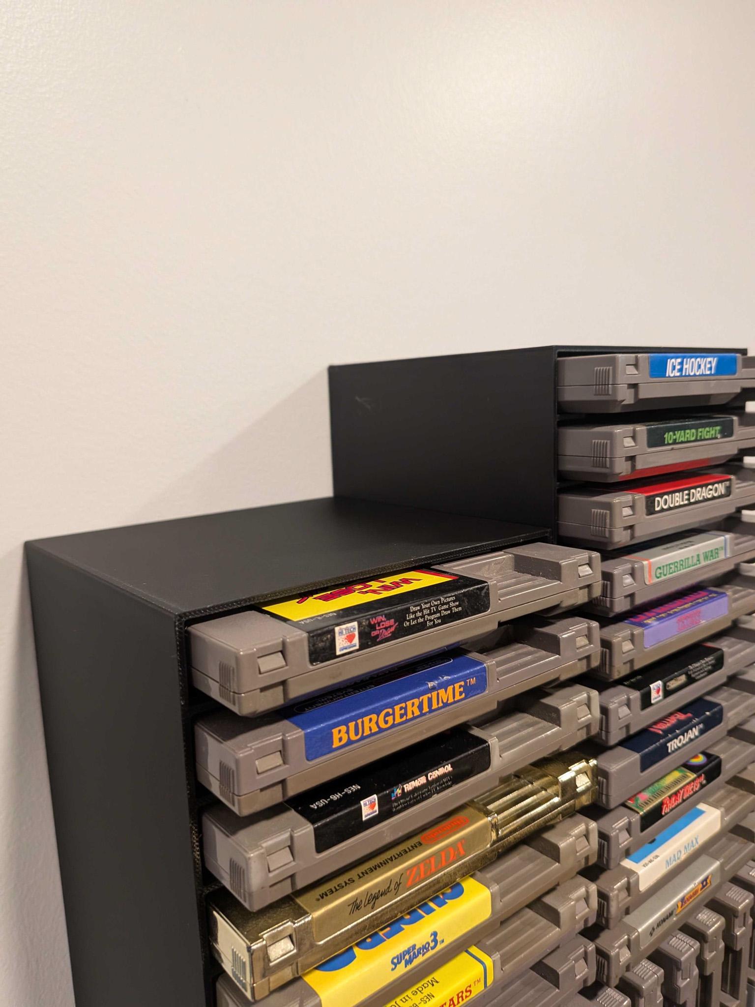 NES (nintendo Entertainment System) Video Game Cartridge Wall Mount ...
