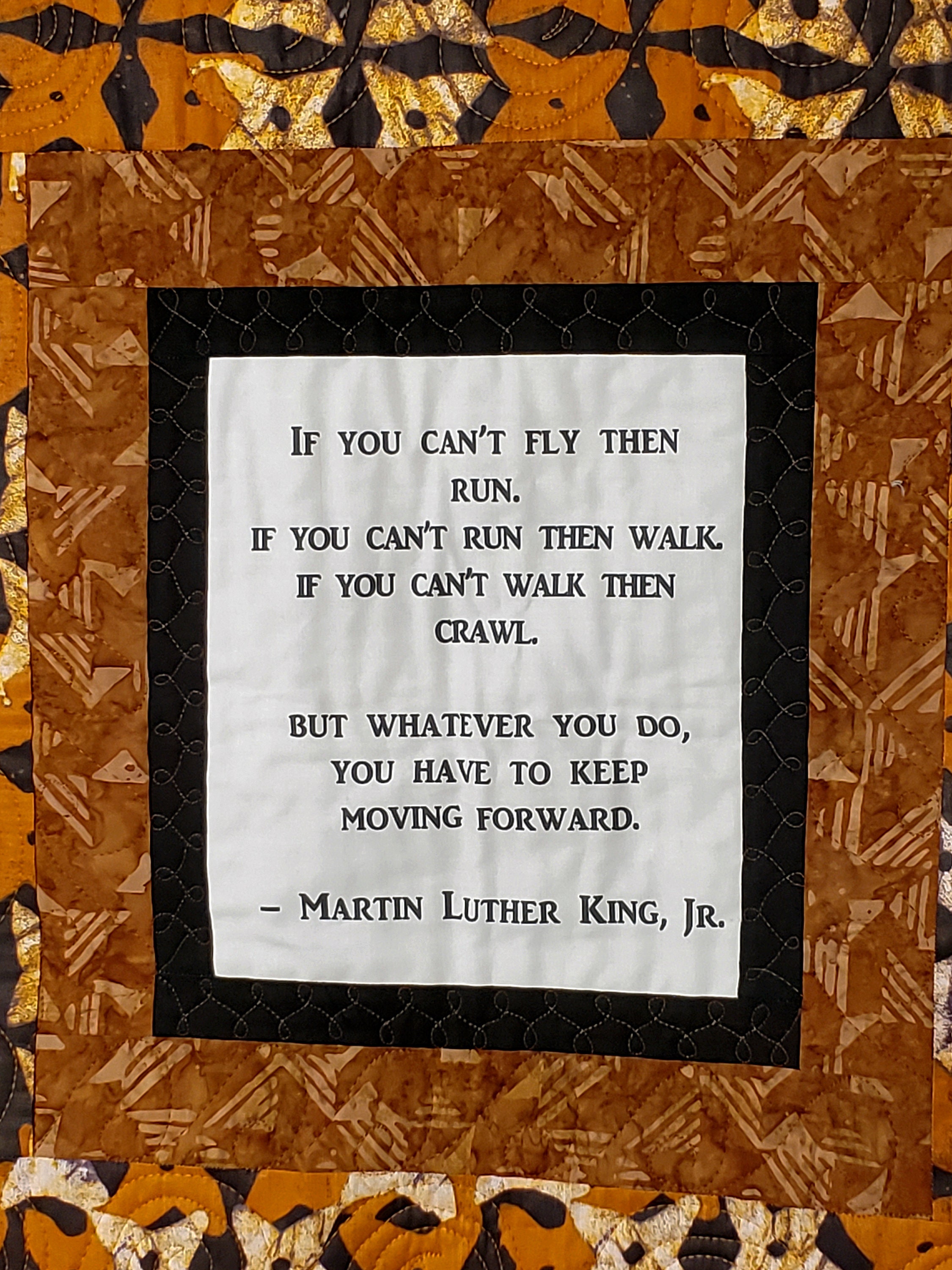 Martin Luther King Quilt, African Quilt, Handmade African Wall Hanging ...