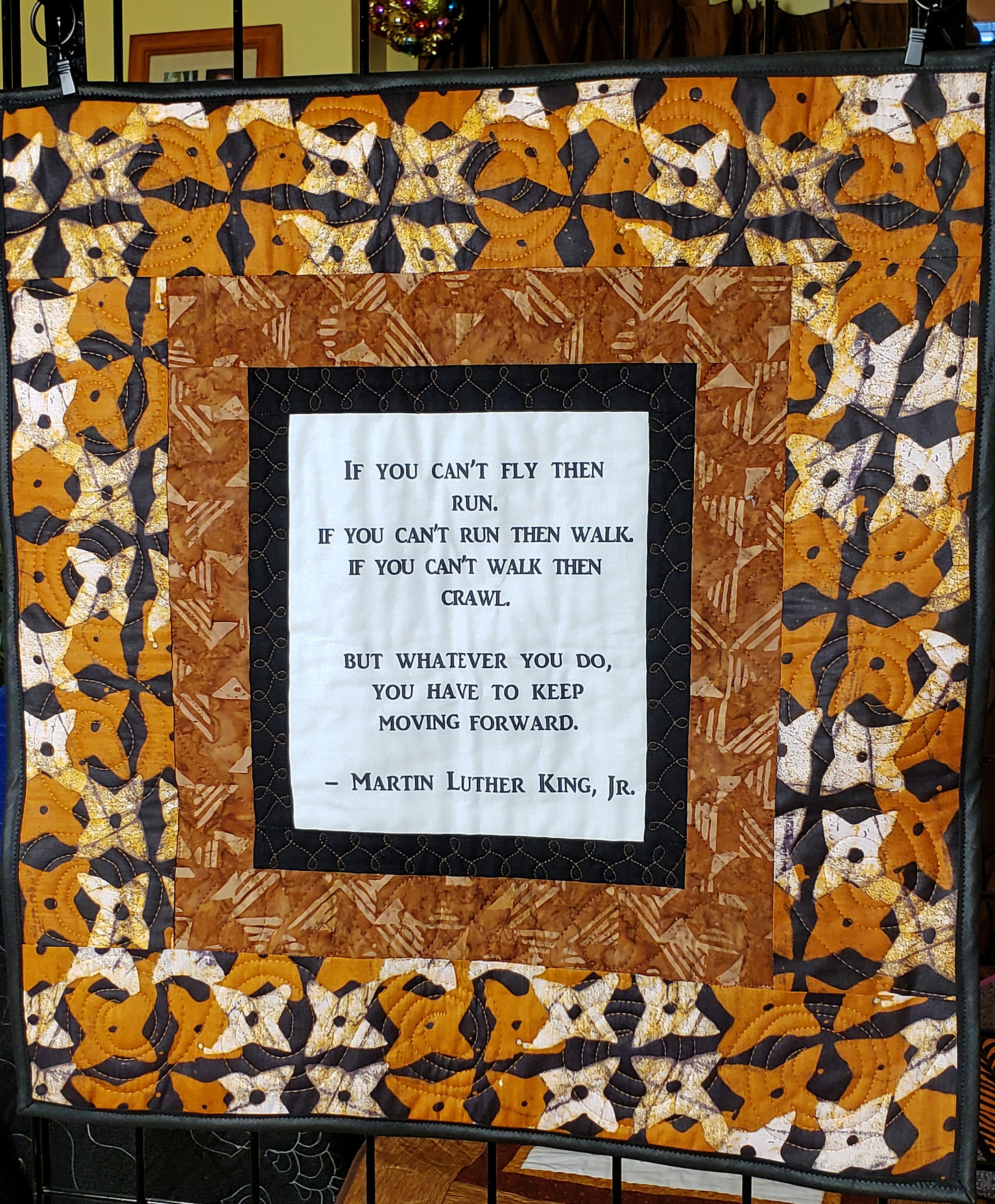 Martin Luther King Quilt, African Quilt, Handmade African Wall Hanging ...