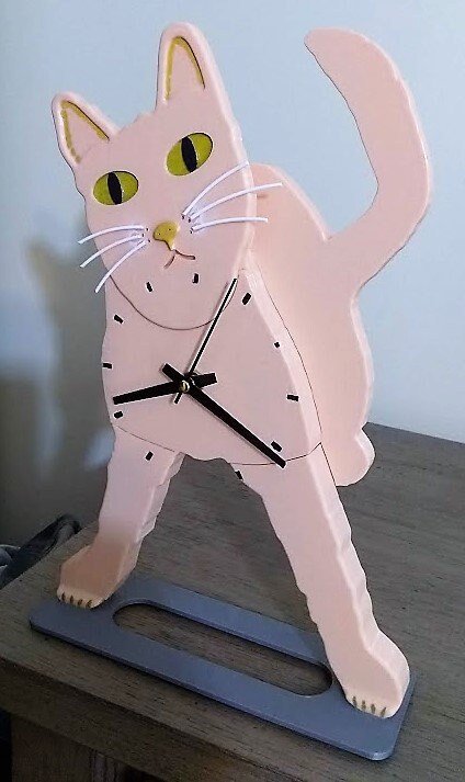 Cat Clock: 3D Print Model Files & Instructions - Etsy