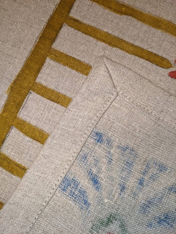 Kitchen & Dining Mission Style Table Runner with Primrose Flower ...