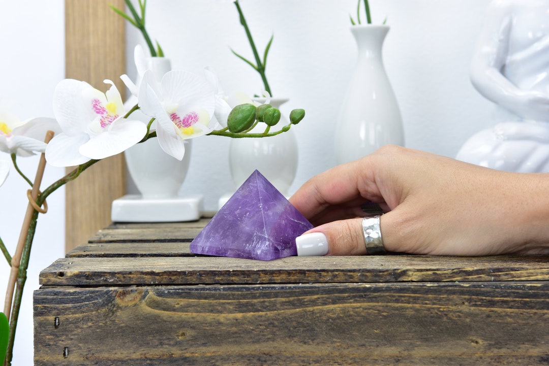 Powerful Amethyst Pyramids: Tap Into the Healing Energy of Crystal ...
