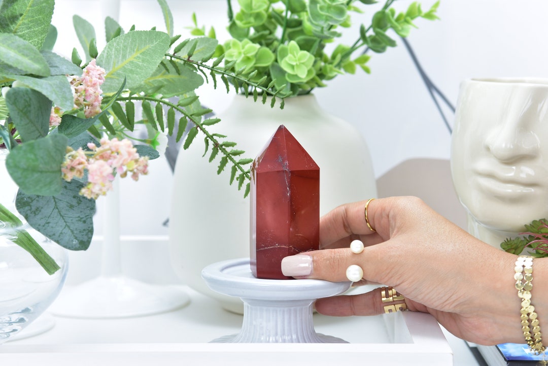 Mookaite Large Crystal Tower, Mookaite Jasper Point, Jasper Point ...