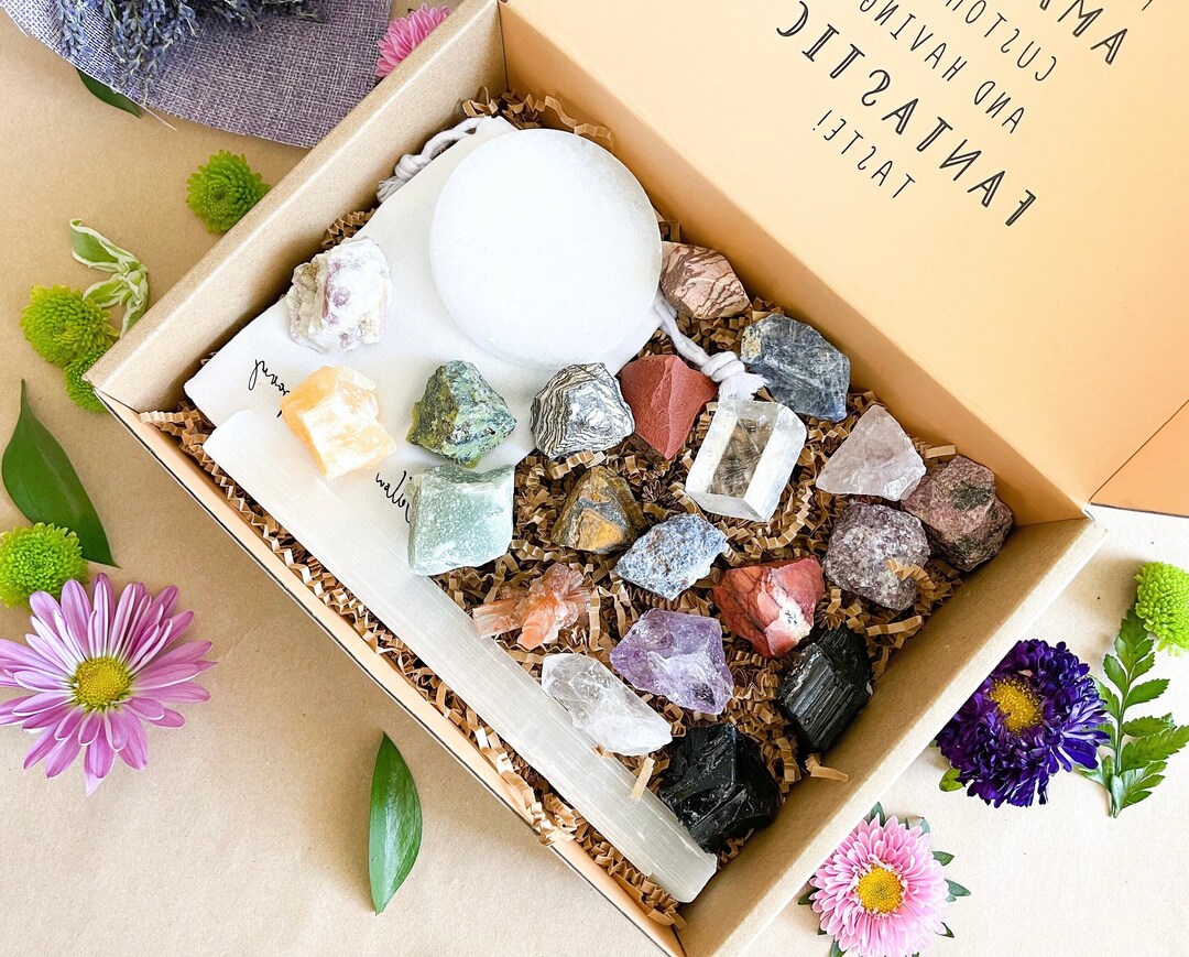 Starter Crystal Set | Crystal Set for Beginners 22 Pcs | Healing ...