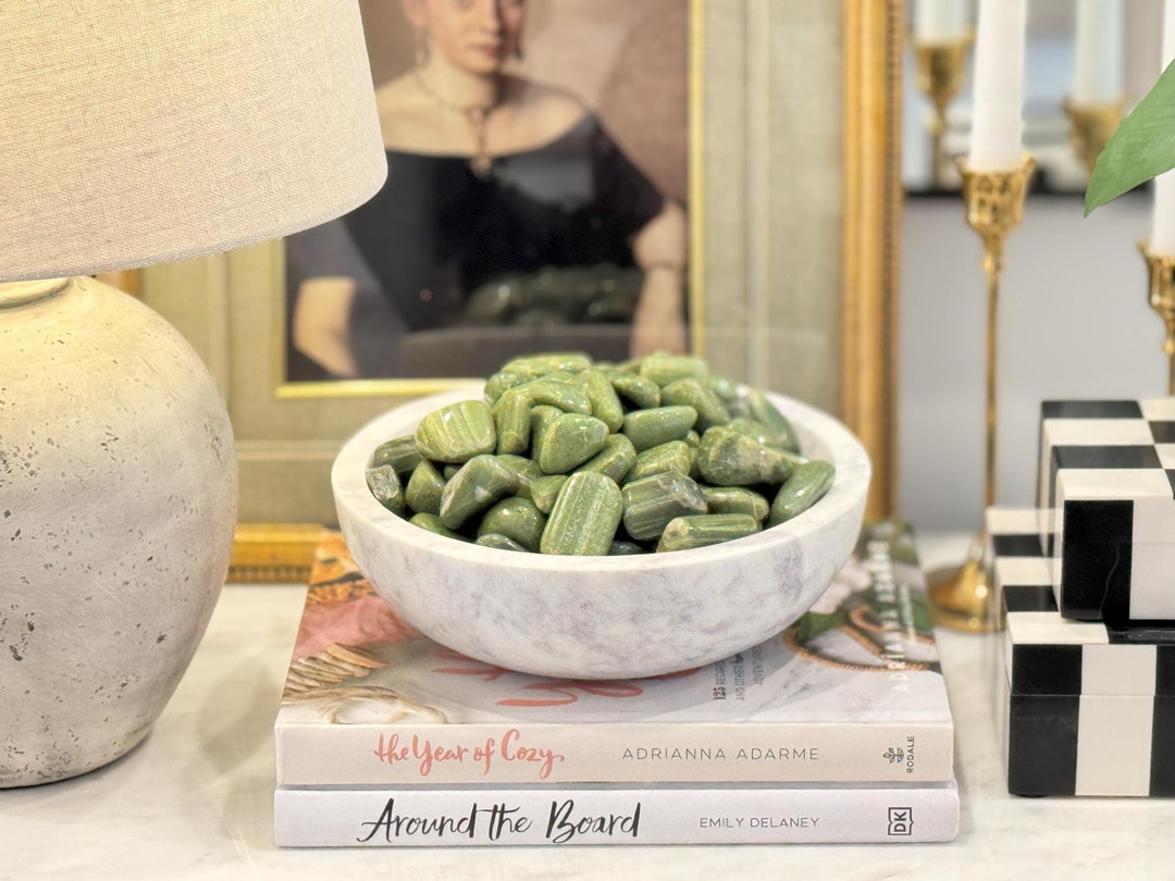 Green Tremolite Tumbled Stones – Healing Crystal for Meditation, Chakra ...