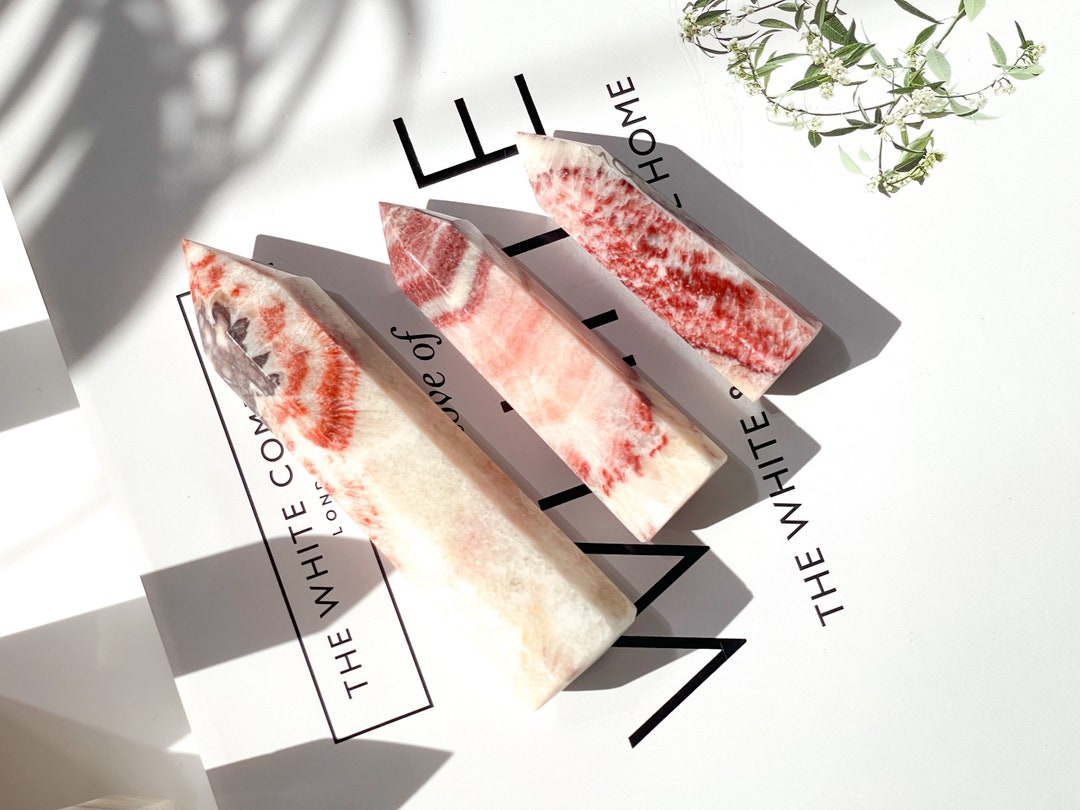 Dali Jasper Crystal Tower | Rainbow Calcite Towers | Fancy Jasper ...