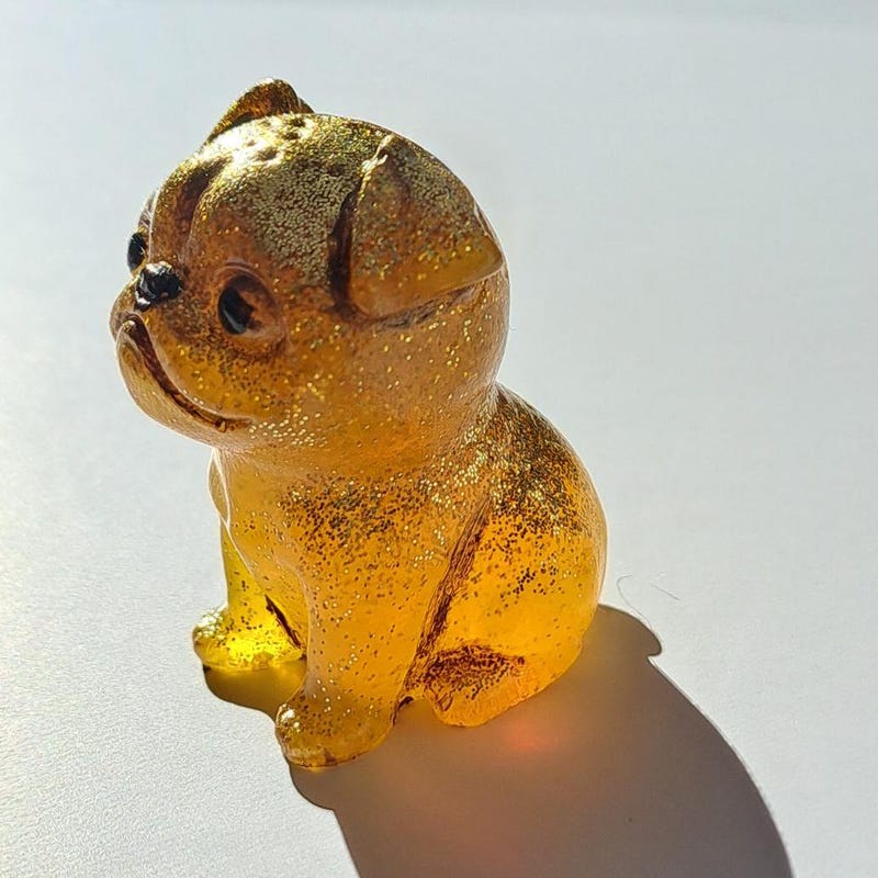 Resin Dog Figurines - Etsy