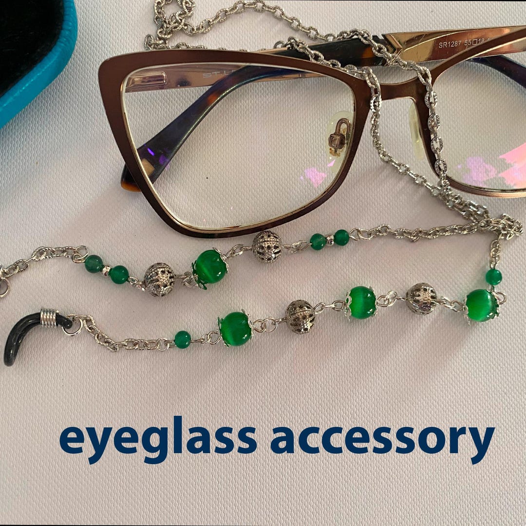 Eyeglass Chain/ Eyeglass Accessory/ Eyewear Accessory/ Glasses ...