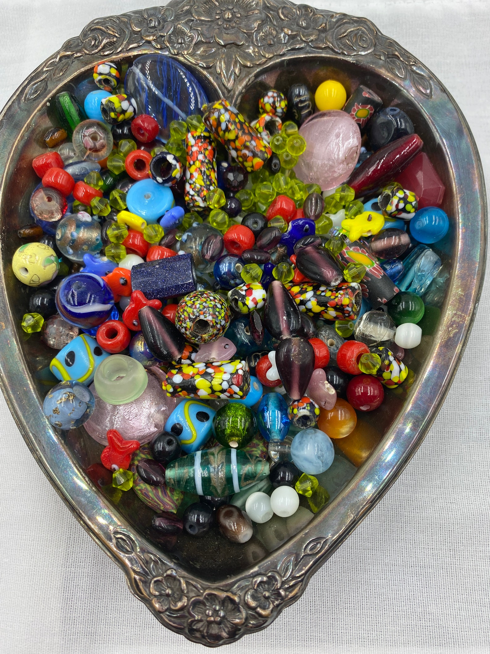 Repurpose Beaded Lot Glass Mix - Etsy