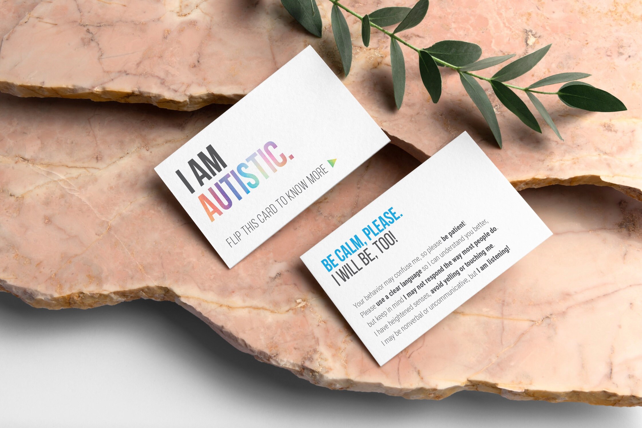 Autism Information Cards - Simple Approach to Autism Awareness ...