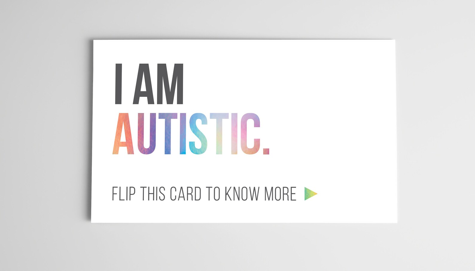 Autism Information Cards - Simple Approach to Autism Awareness ...