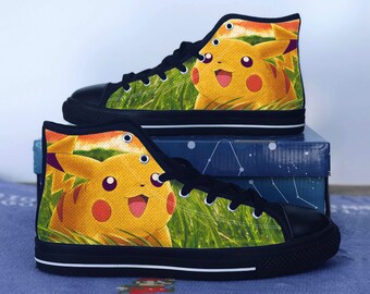 Pikachu shoes | Etsy
