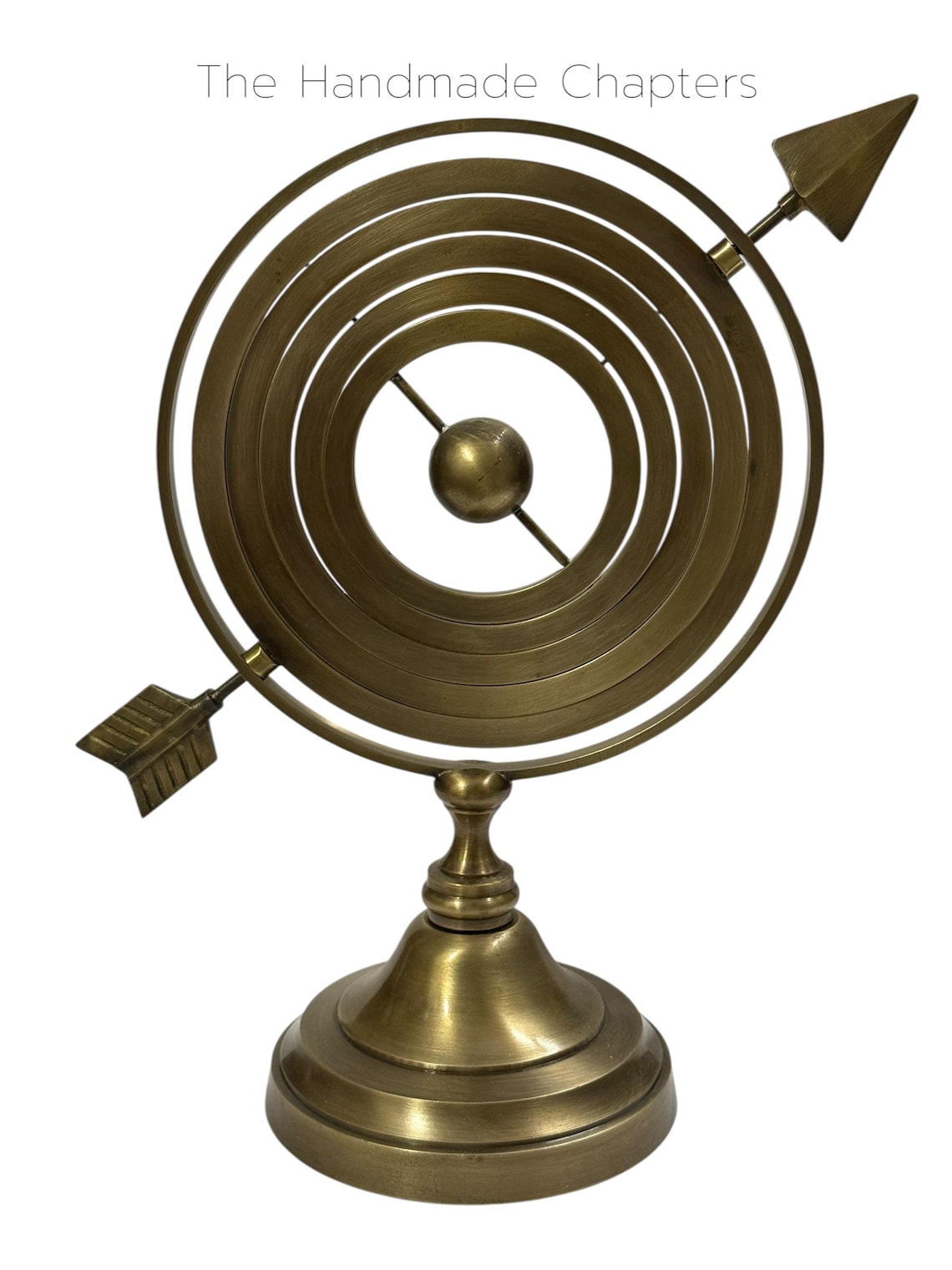 Handmade Armillary Globe | Antique Brass Globe, Vintage Desk Decor ...
