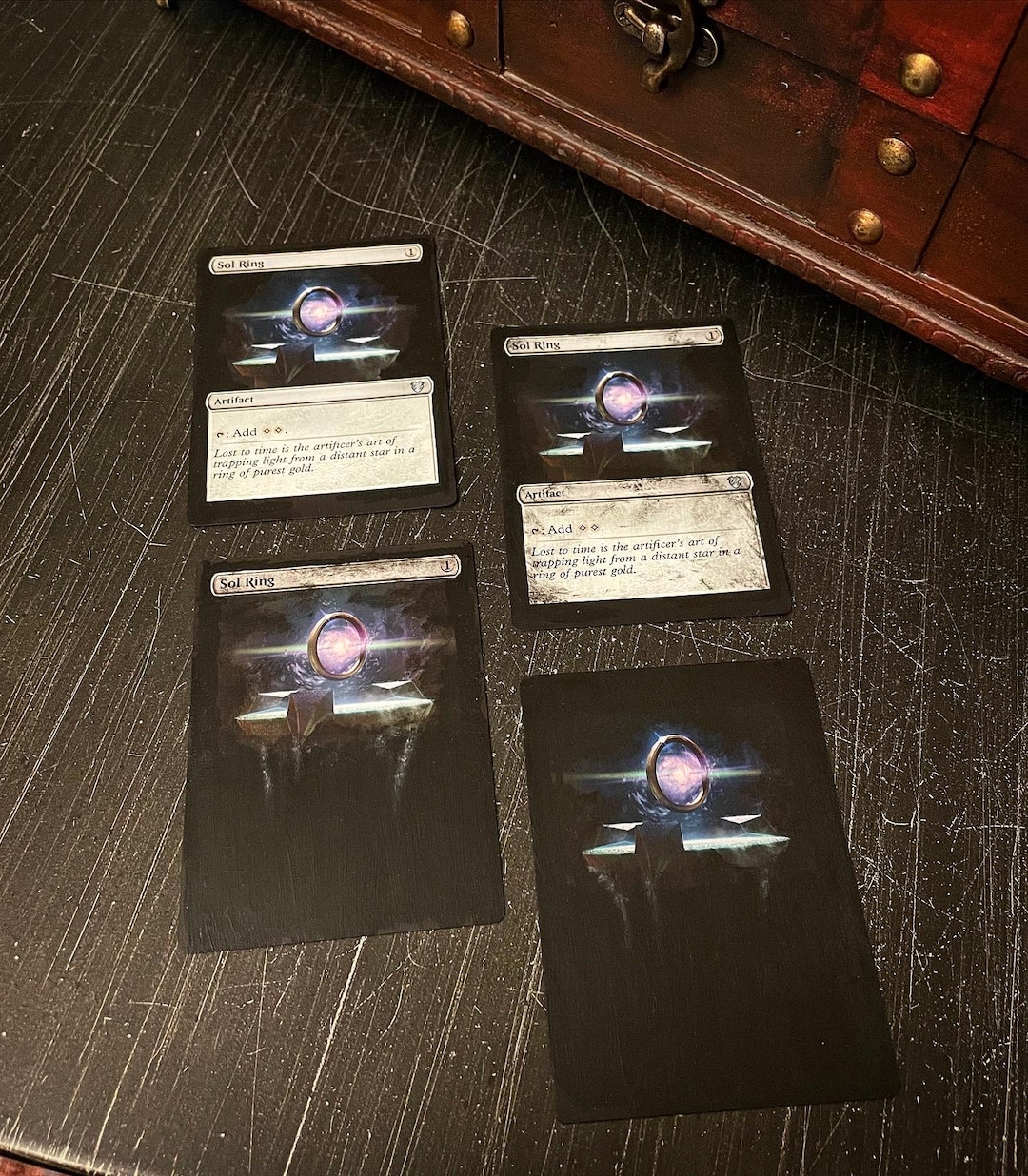 Magic the Gathering Sol Ring Alter - Real Altered Magic Cards! Made to Order! One per Order. - Etsy