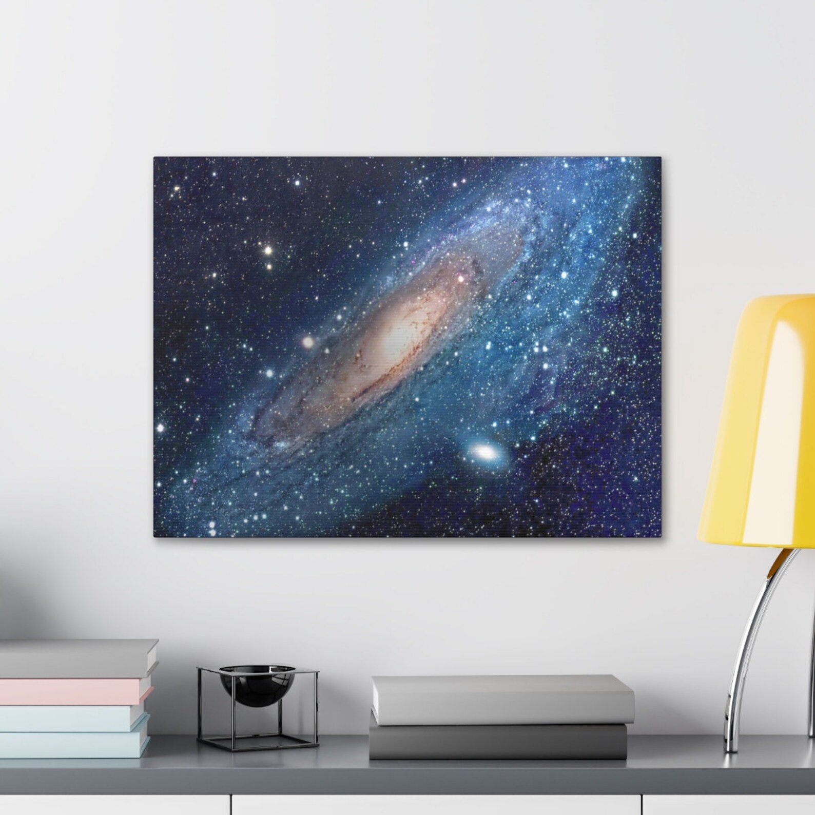 Andromeda Space Galaxy Canvas Wall Art, Space Galaxy Canvas Wall Art ...