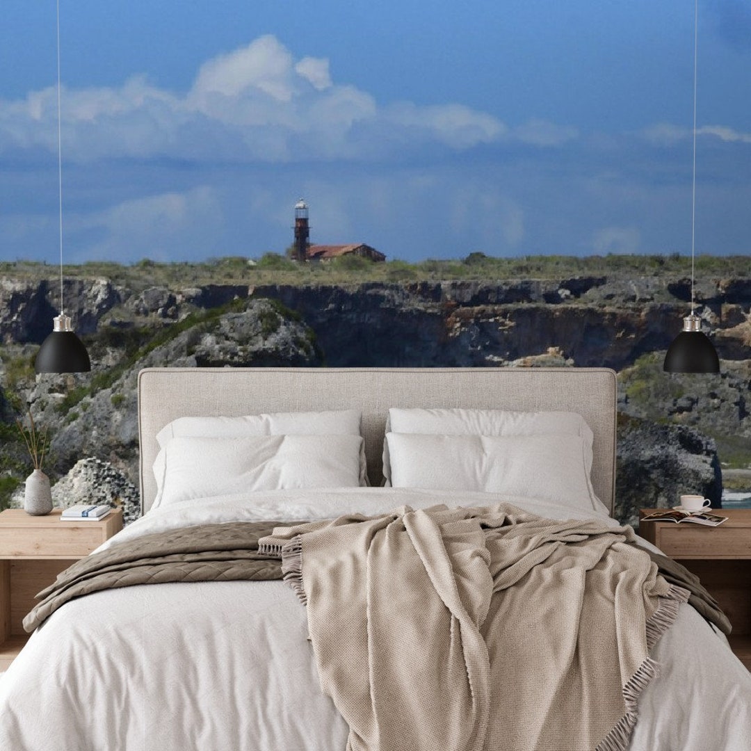 Awesome & Pristine WALLPAPER Remote Mona Island and Its Lighthouse and ...