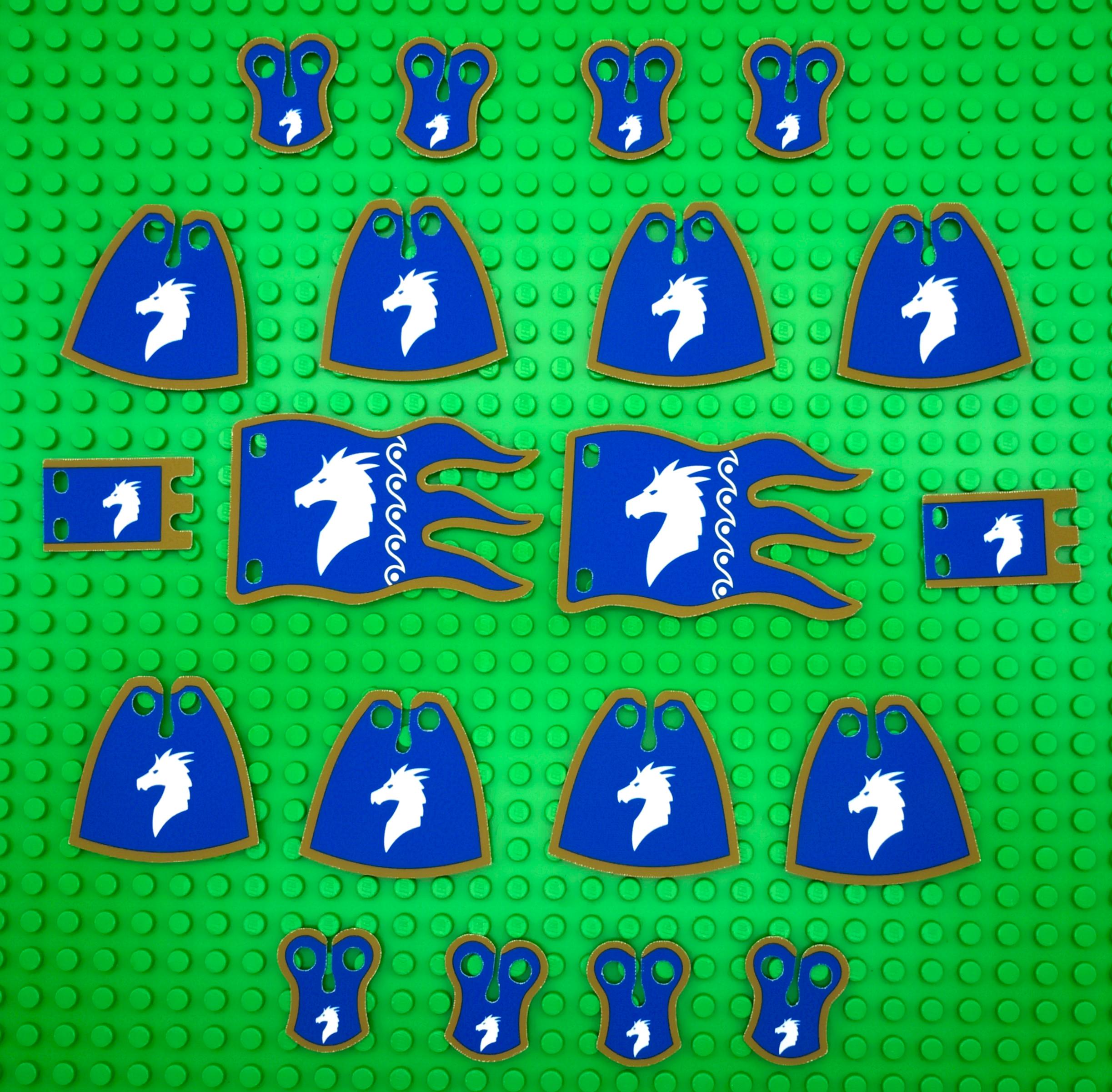 Lego Castle Custom Capes, Flags & Banners for Multiple Factions ...