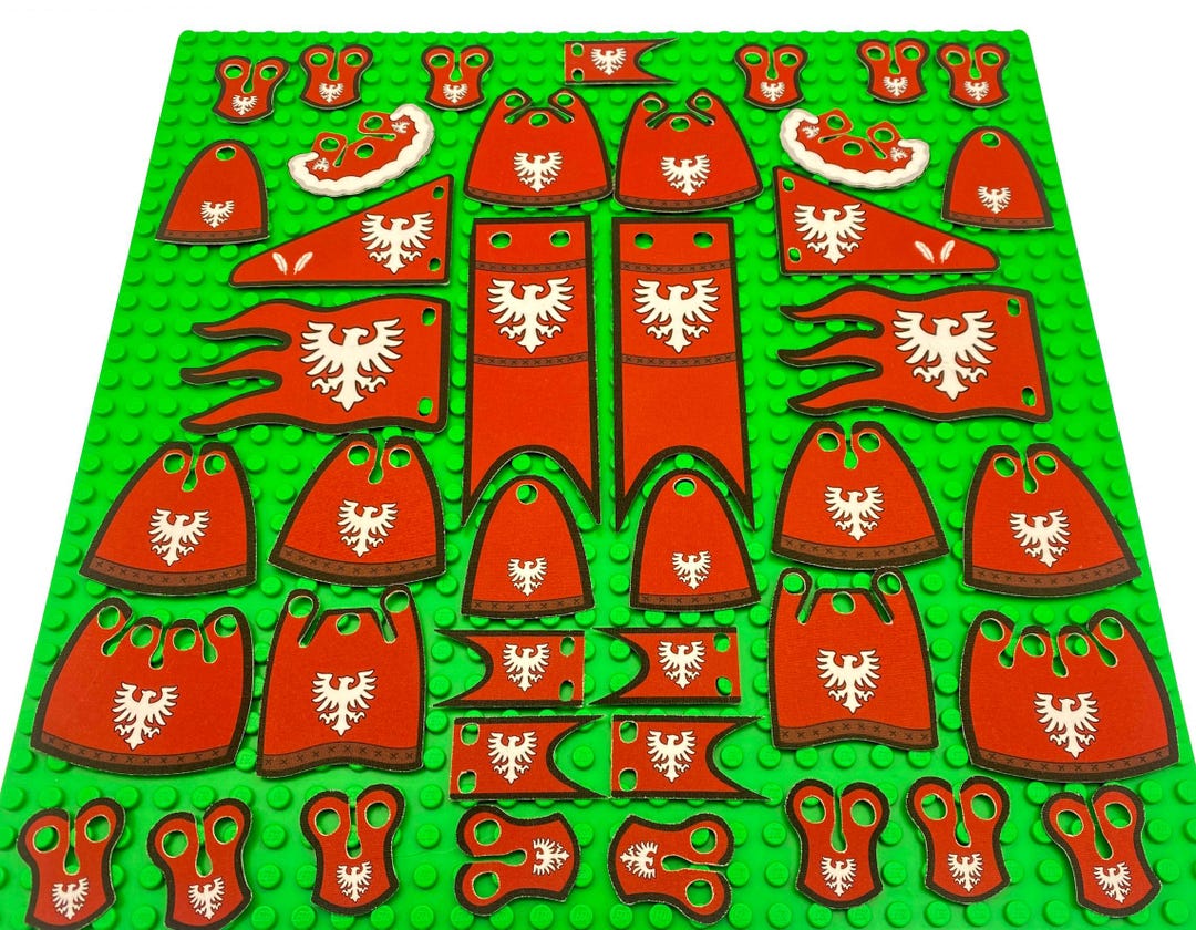 Lego Castle Custom Capes, Flags & Banners for Multiple Factions ...