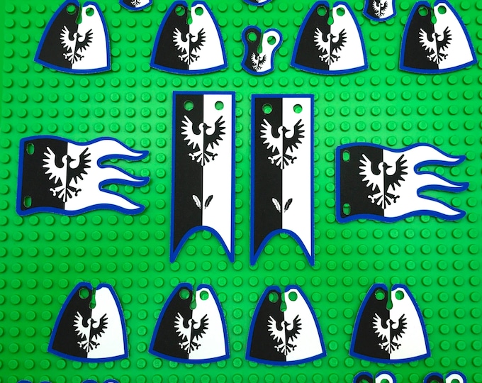Lego Castle Custom Capes, Flags & Banners for Multiple Factions ...