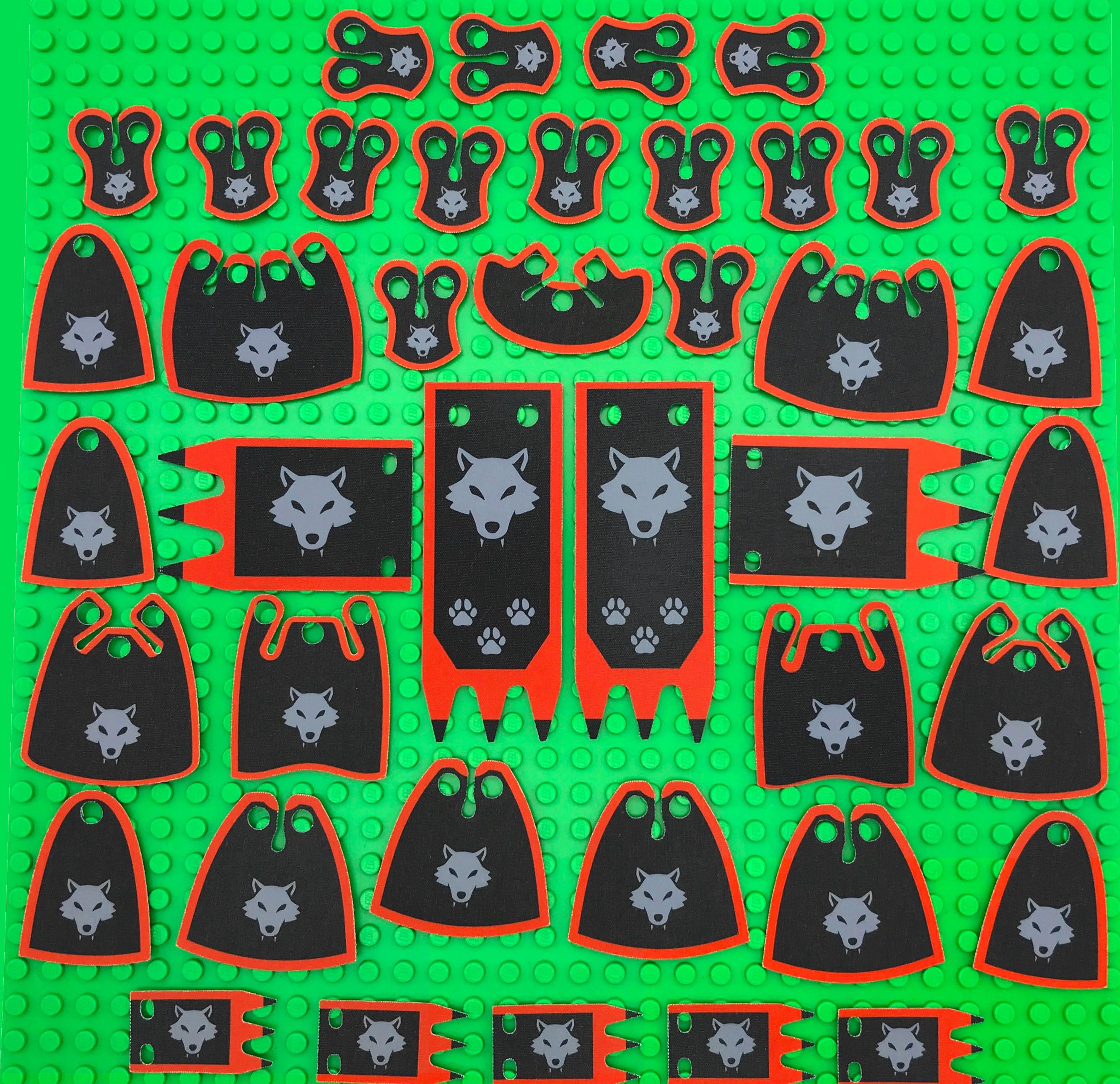 Lego Castle Custom Capes, Flags & Banners for Multiple Factions ...