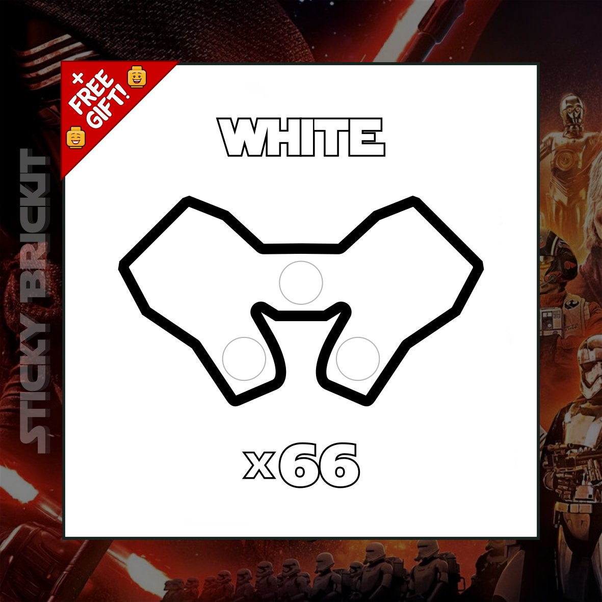 X66 Star Wars Custom Armour Pauldrons 74662 ARC Trooper / Clone Army ...
