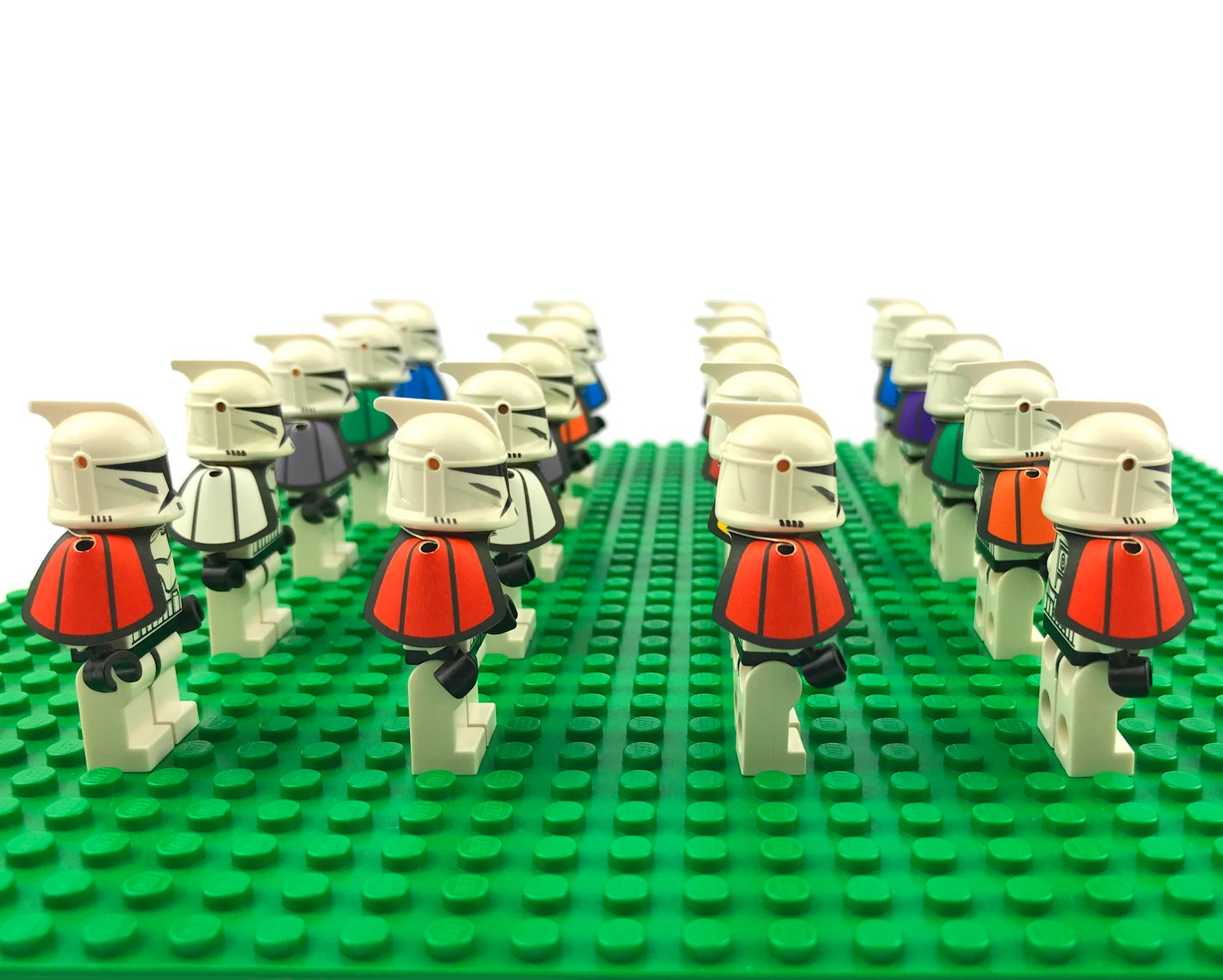 X80 Custom Armour Pauldrons (48431pb03, SW0450 Captain Rex 501st Legion ...