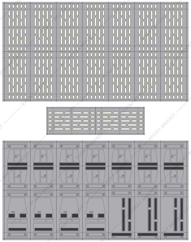 Custom Star Wars Stickers: Imperial Theme (for Lego Mocs Etc) - Etsy