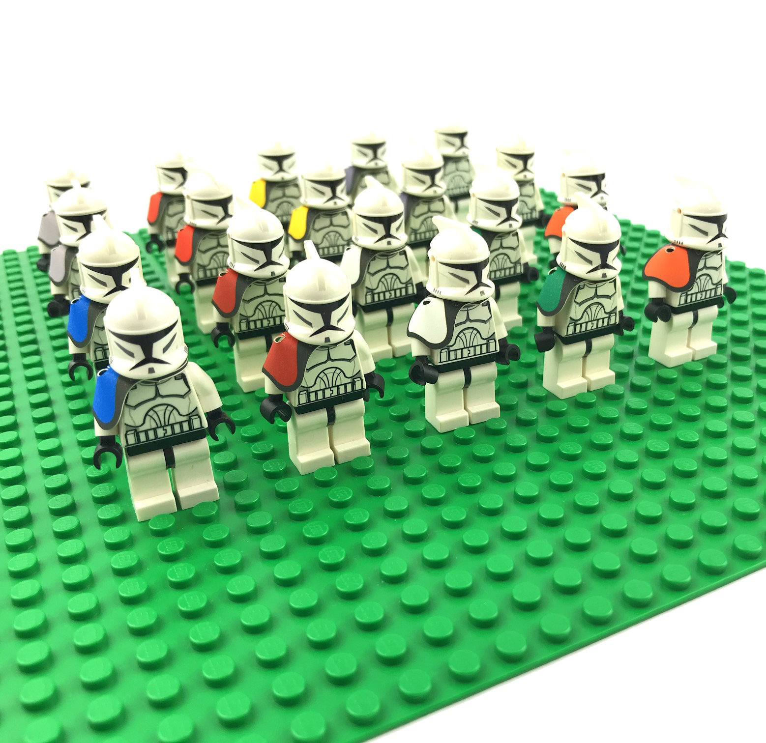 X80 Custom Armour Pauldrons 23813, SW0383, SW0364 Star Wars Clone ...