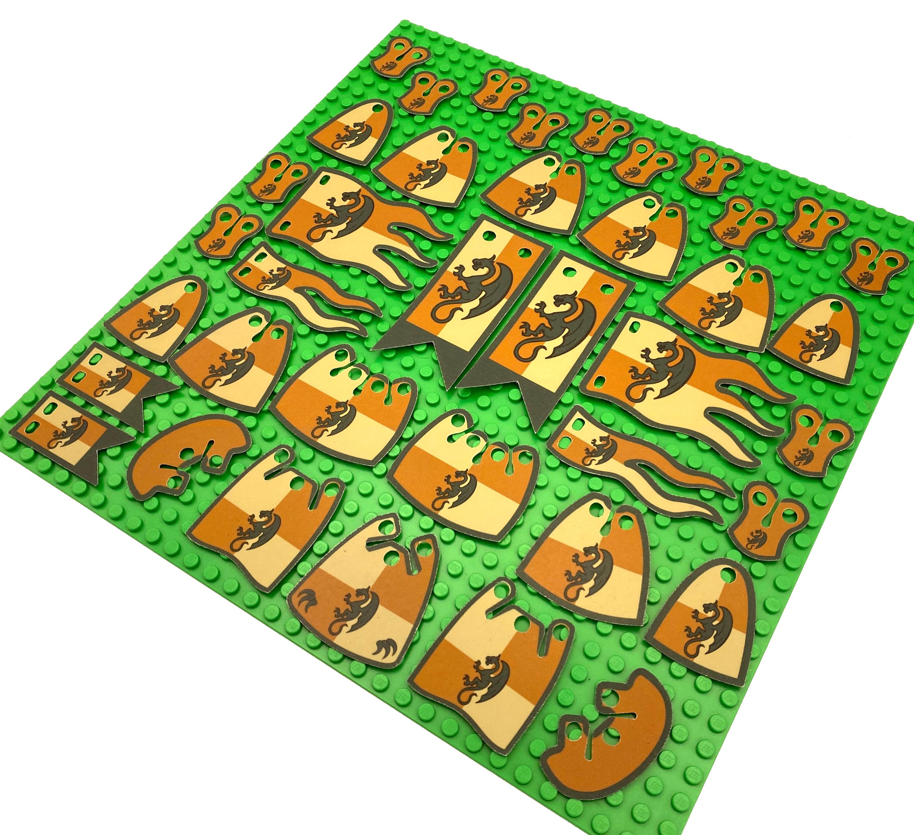Lego Castle Custom Capes, Flags & Banners for Multiple Factions ...
