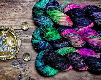 POOL PARTY Hand Dyed Merino Yarn 100g. - Etsy