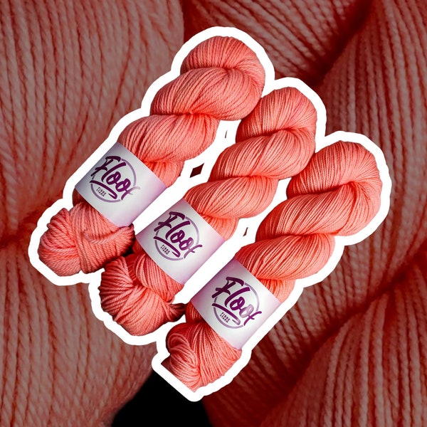 Coral Yarn - Etsy