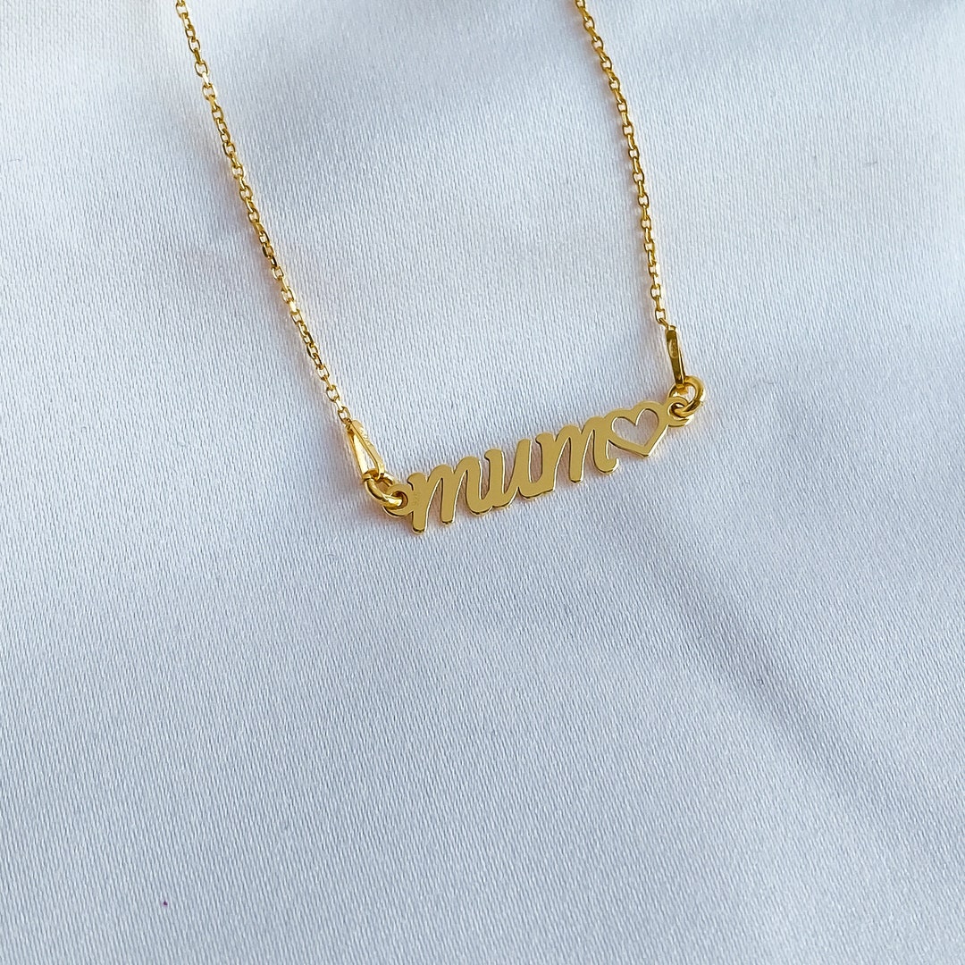 Mum Necklace, Mother Daughter Gift, Birthday Gift for Mum, Sterling ...