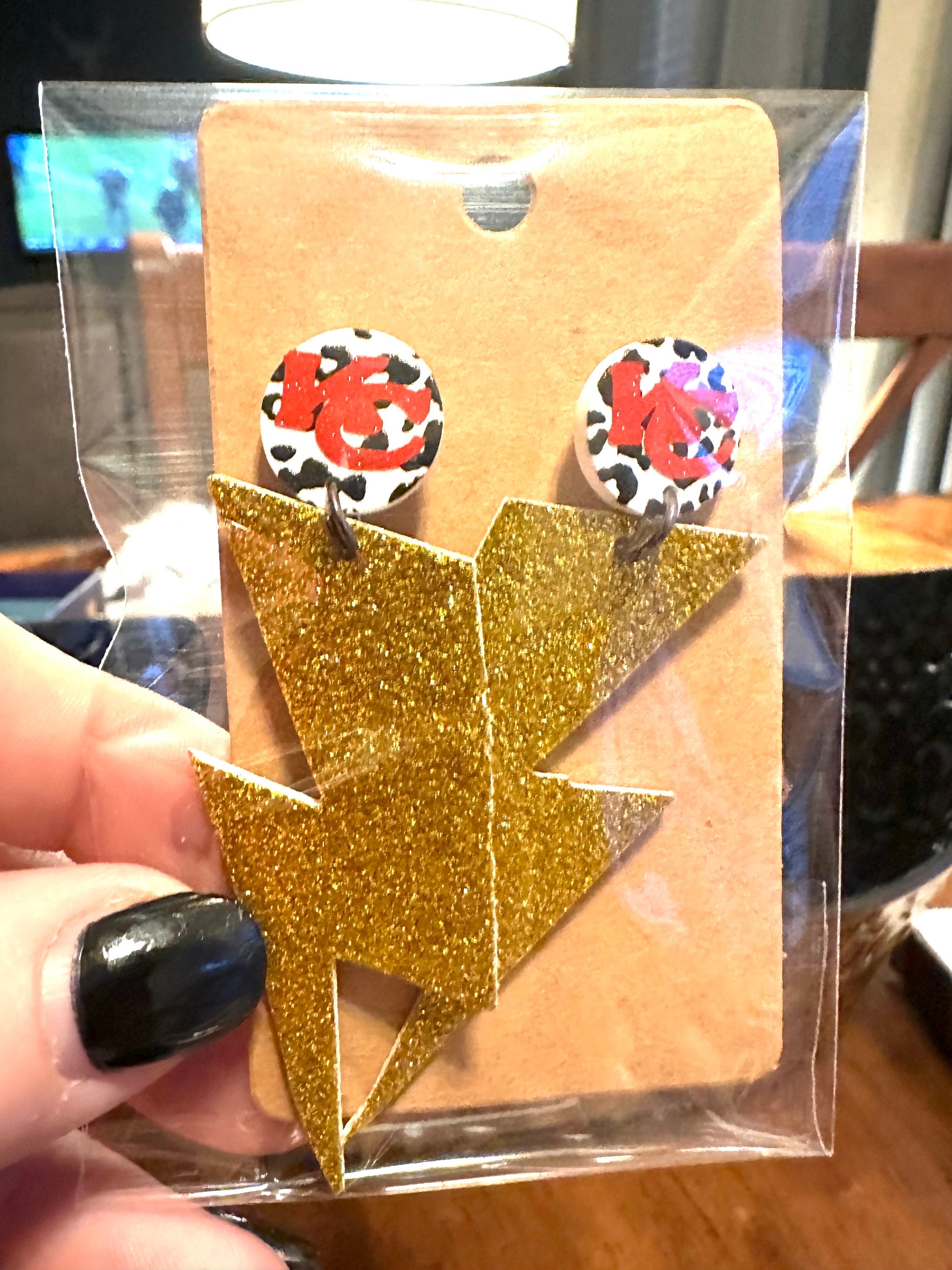 Kansas City Chiefs Earrings, Chiefs Nation, Super Bowl, Chiefs Womens ...