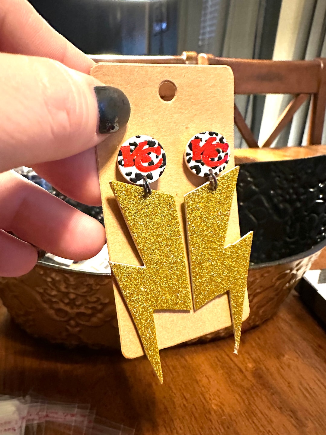 Kansas City Chiefs Earrings, Chiefs Nation, Super Bowl, Chiefs Womens ...