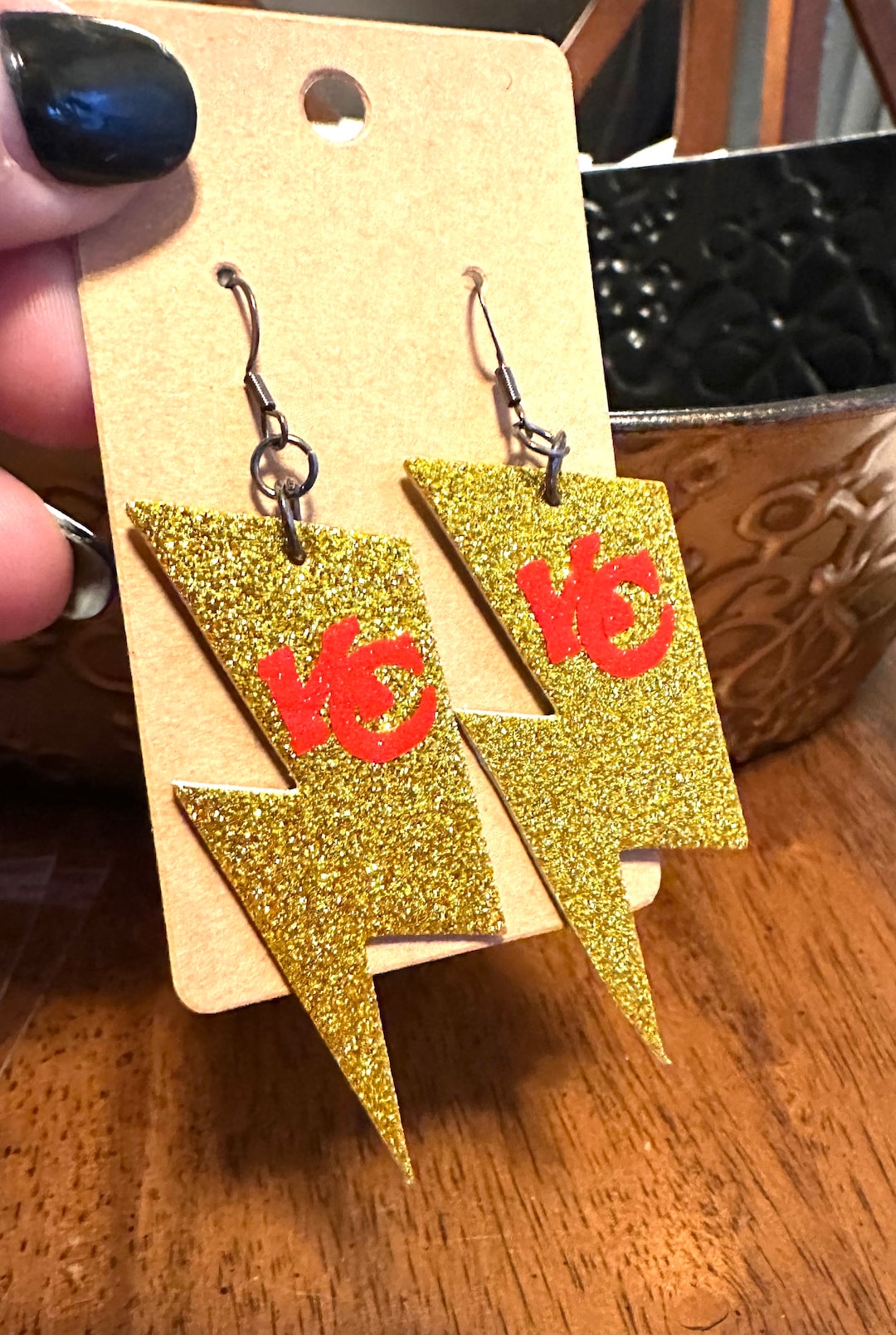 Kansas City Chiefs Earrings, Chiefs Nation, Super Bowl, Chiefs Womens ...
