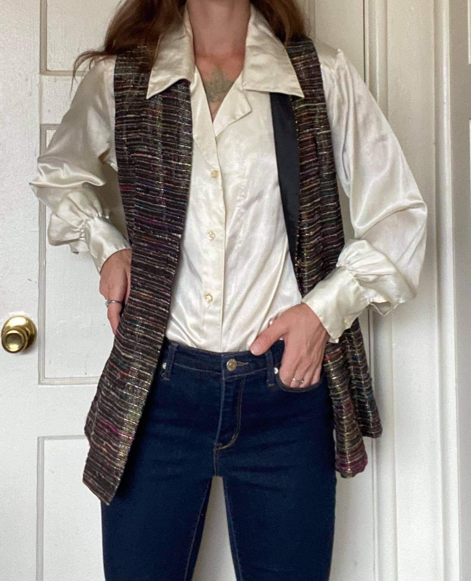 Vintage Handmade Vest - Etsy
