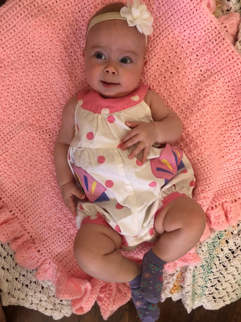 Classic 1990s Baby Girl Sea Shell Romper Bodysuit Size 6 9 - Etsy