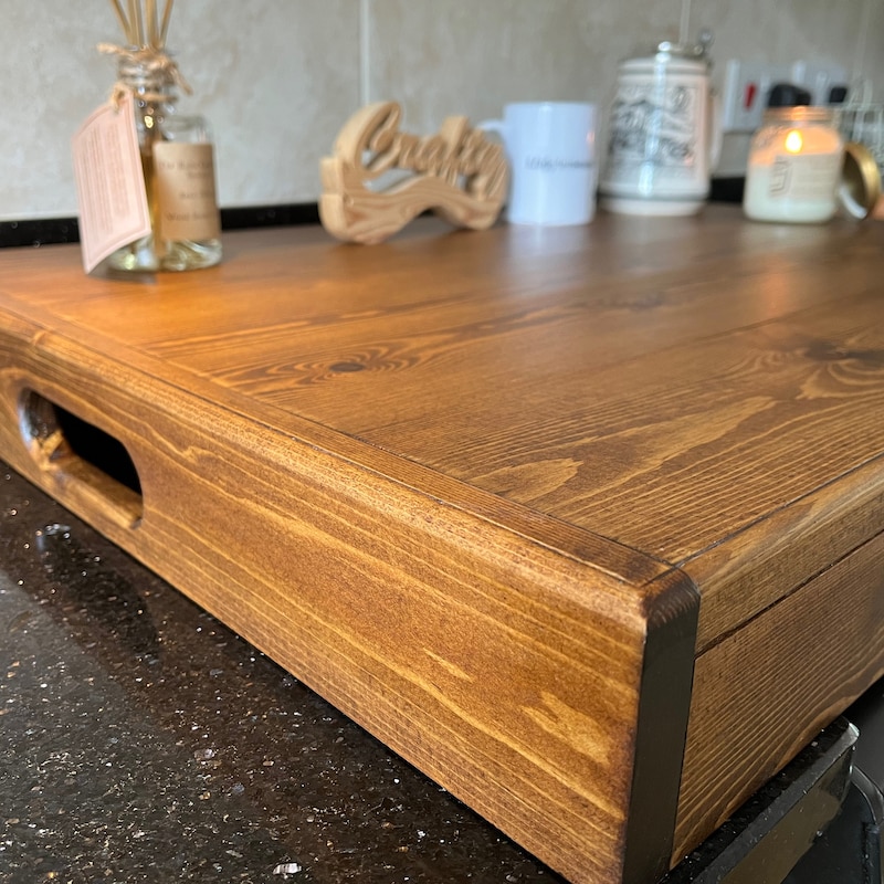 Wooden Gas Hob Covers - Etsy UK