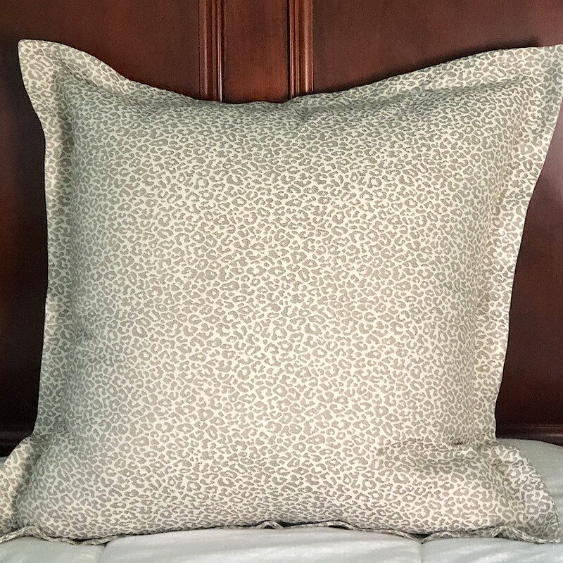 Grey Euro Sham - Etsy